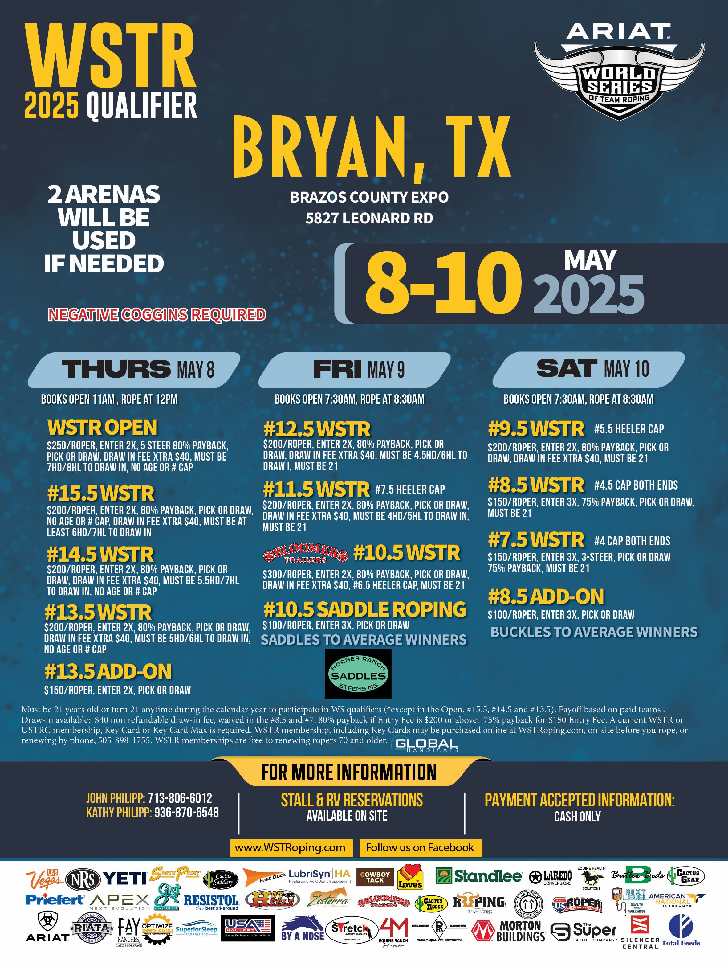Calendar | World Series of Team Roping