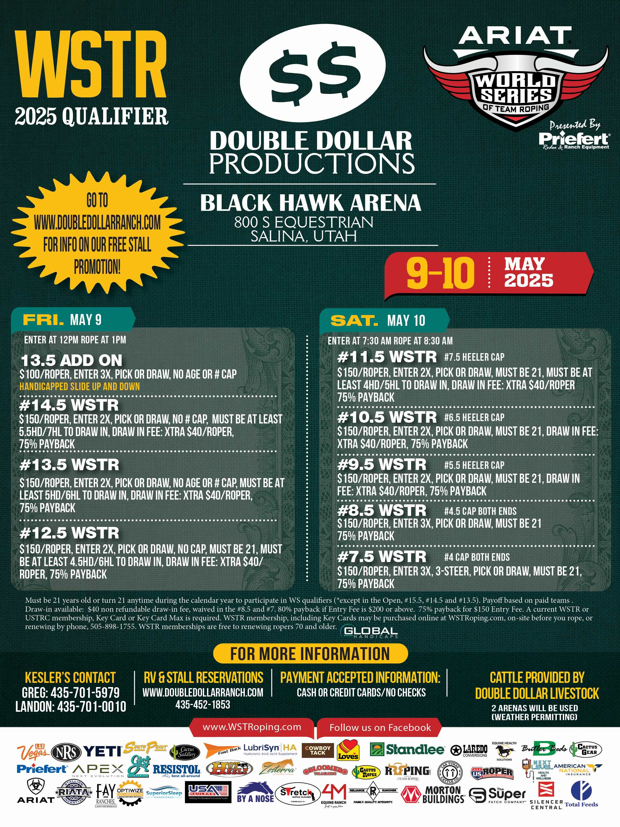Calendar | World Series of Team Roping