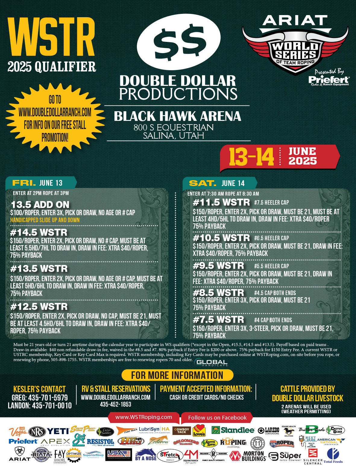 Calendar | World Series of Team Roping