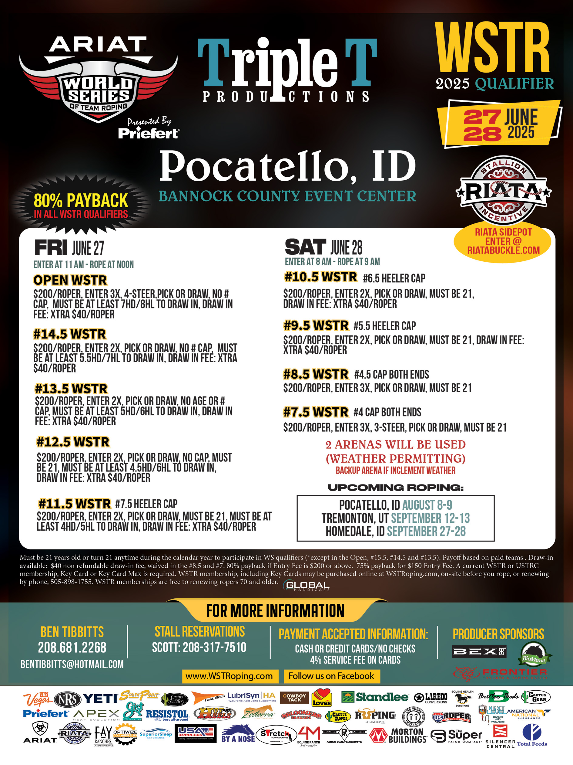 Calendar | World Series of Team Roping