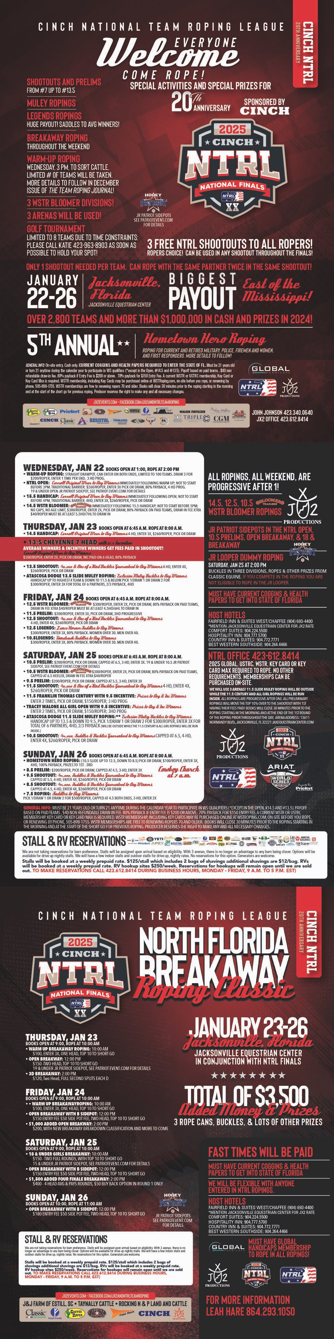 Calendar | World Series of Team Roping