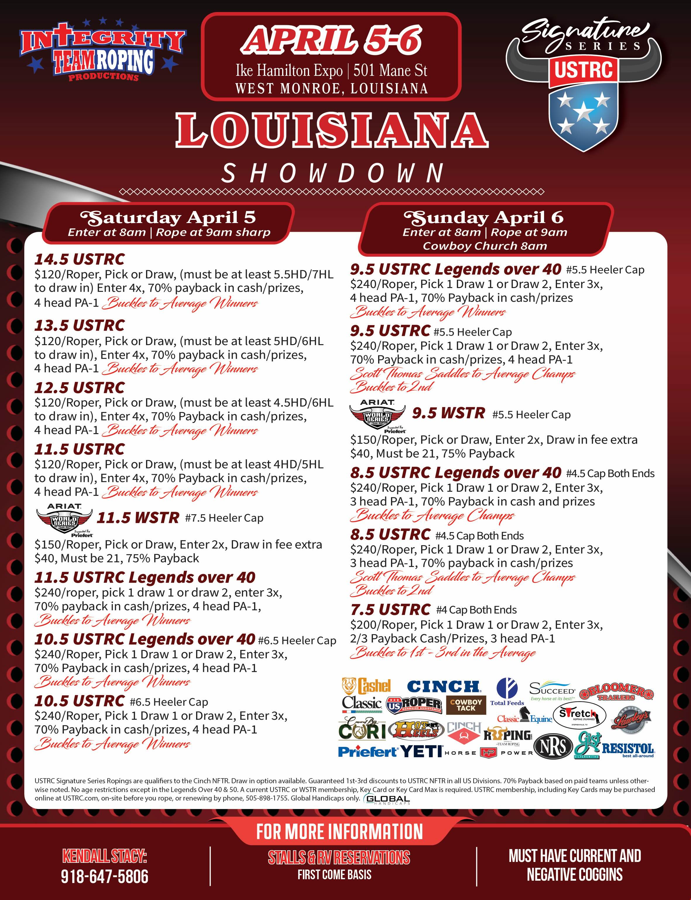 Calendar | World Series of Team Roping