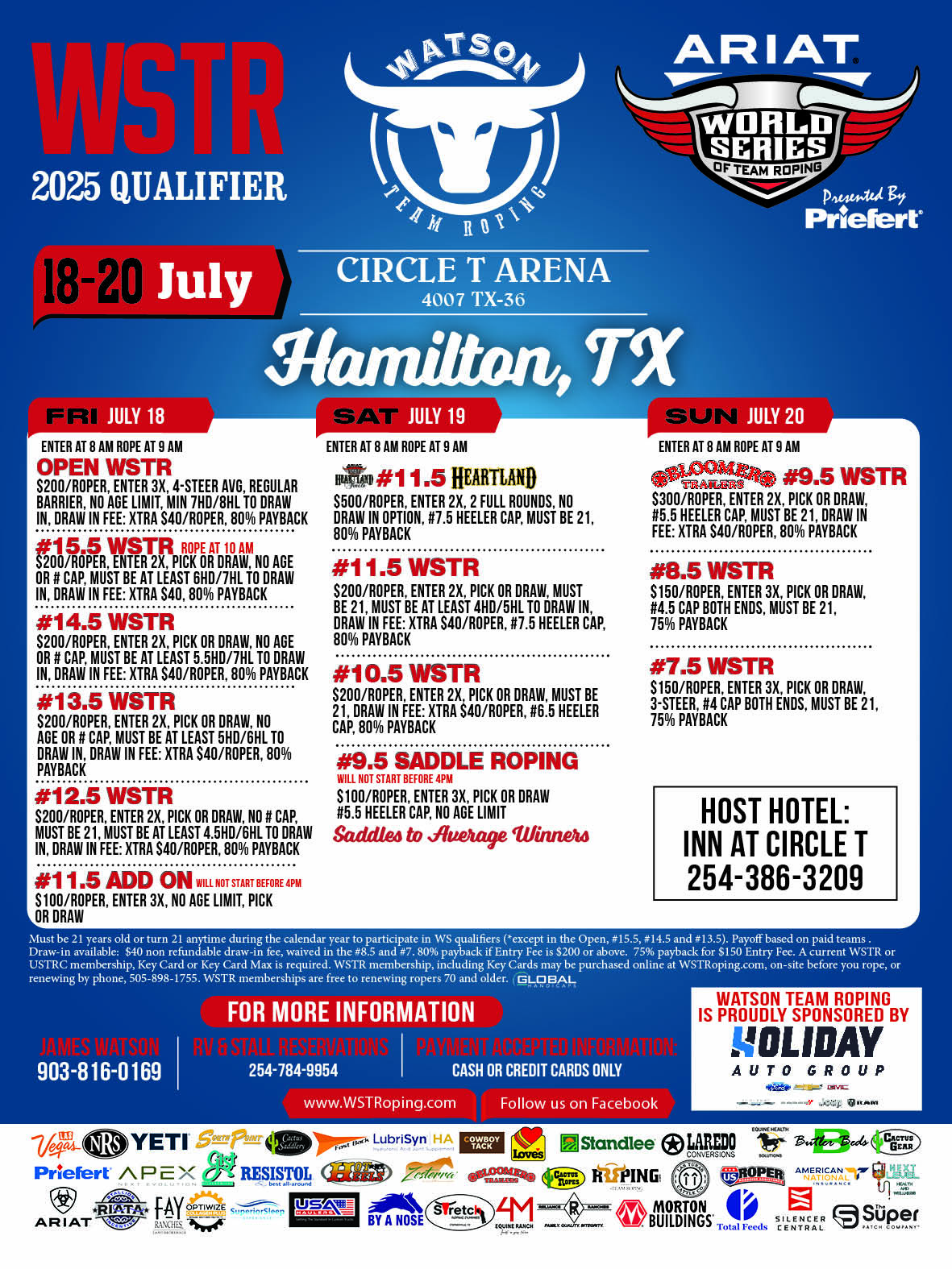Calendar | World Series of Team Roping