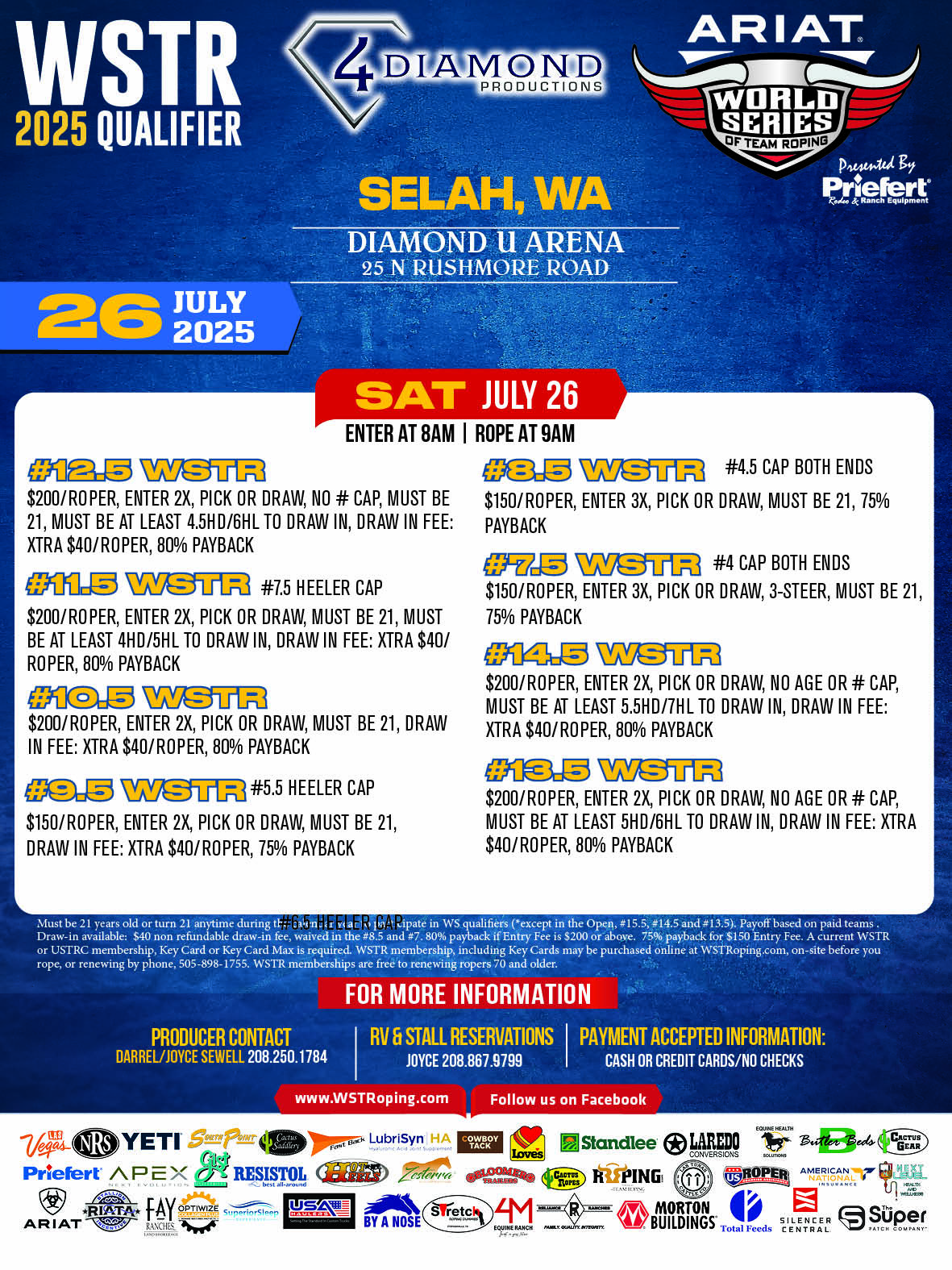 Calendar | World Series of Team Roping