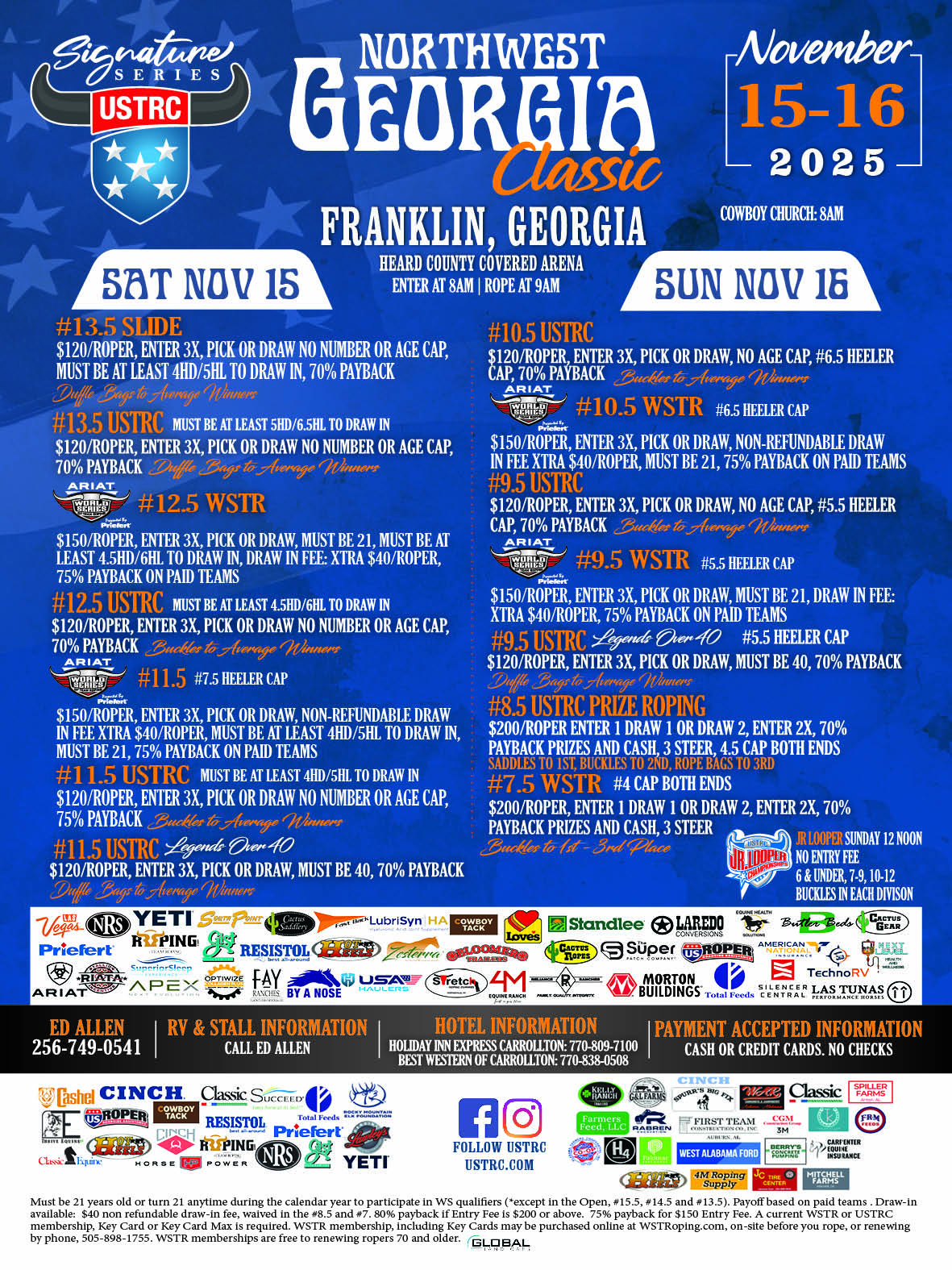 Calendar | World Series of Team Roping