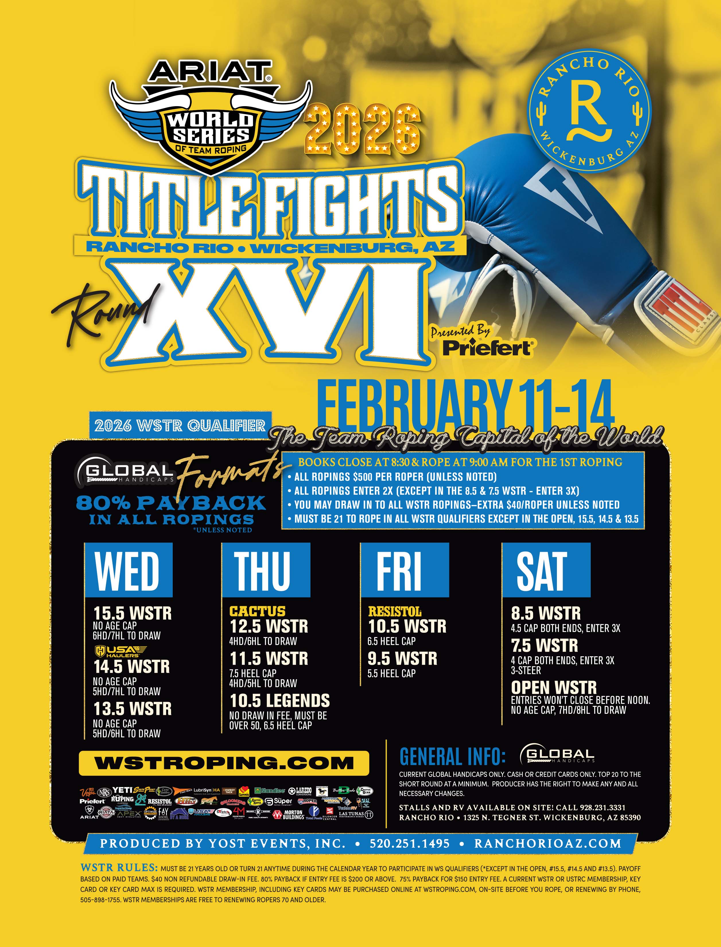 Calendar | World Series of Team Roping