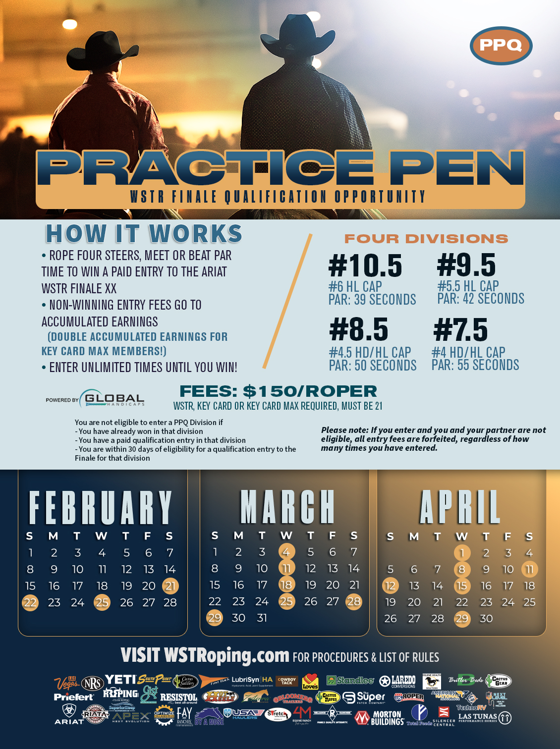 Calendar | World Series of Team Roping